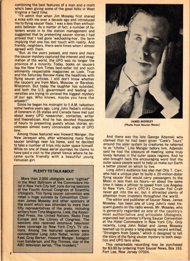 Strangers From Space! — In Honor of Jim Moseley